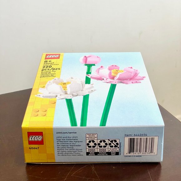 Lego | Toys | Lego 4647 Lotus Pink And White Flowers Legos New In Hand ...